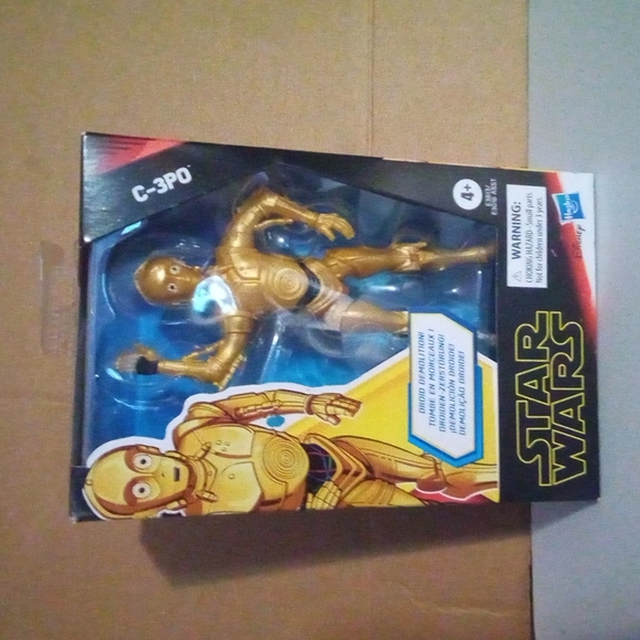 Hasbro | Toys | Star Wars Galaxy Of Adventures C3po Action Figure ...
